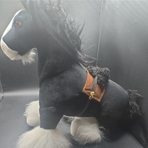 Disney | Toys | Disney Store Brave Angus Black Horse Plush Stuffed ...
